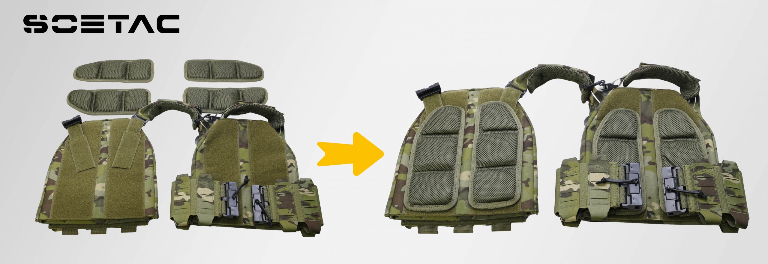 V058 SOE Magnetic buckle quickly disconnects vest – SOETAC GEAR