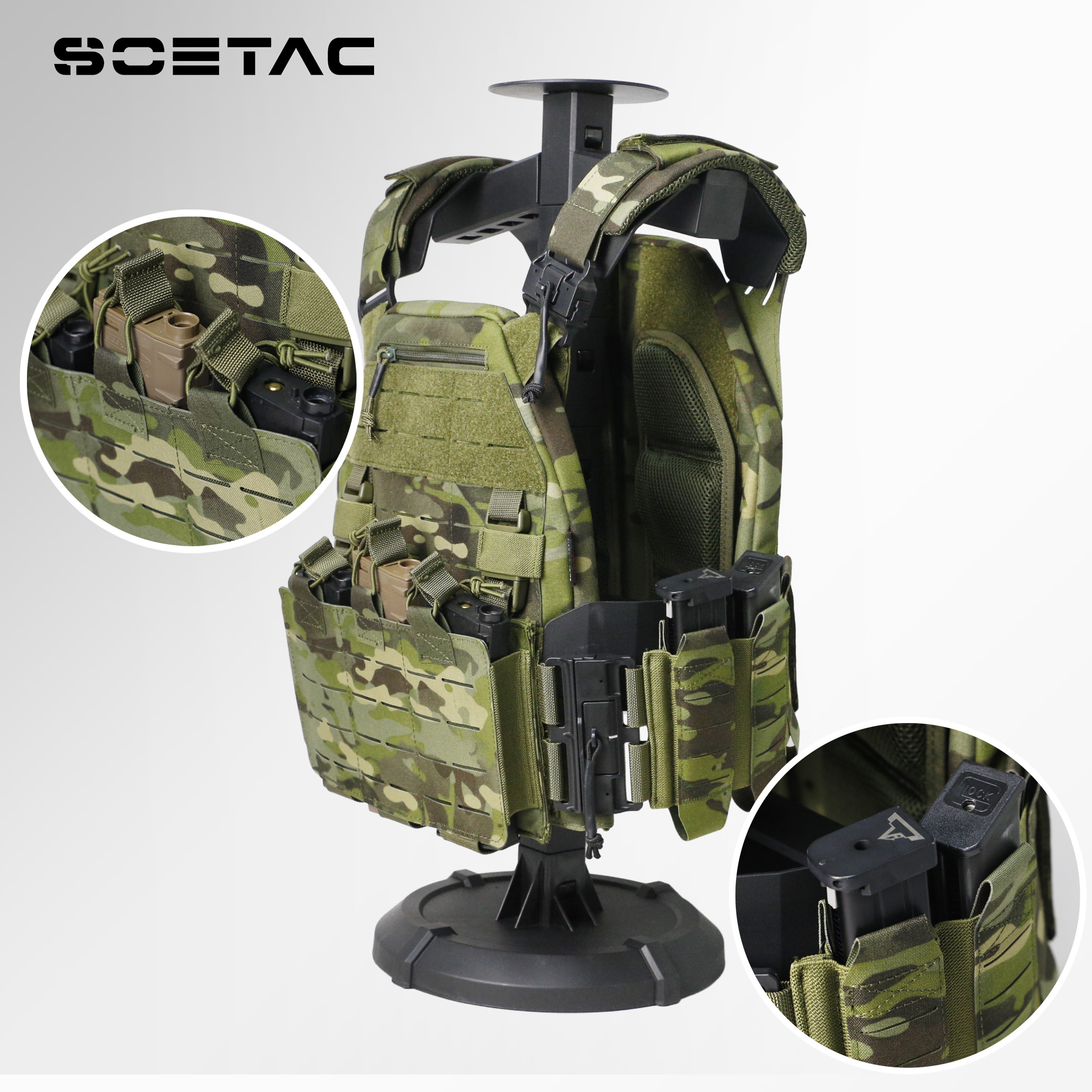 V058 SOE Magnetic buckle quickly disconnects vest – SOETAC GEAR